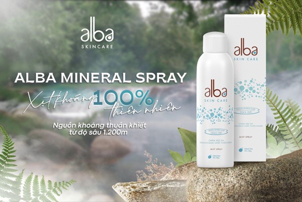 Xịt khoáng Alba Skin Care: Bí quyết cho làn da tươi trẻ rạng ngời