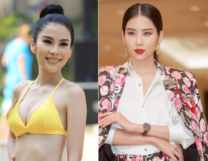 Chị song sinh của Nam Em khoe hình thể đẹp với bikini hai mảnh