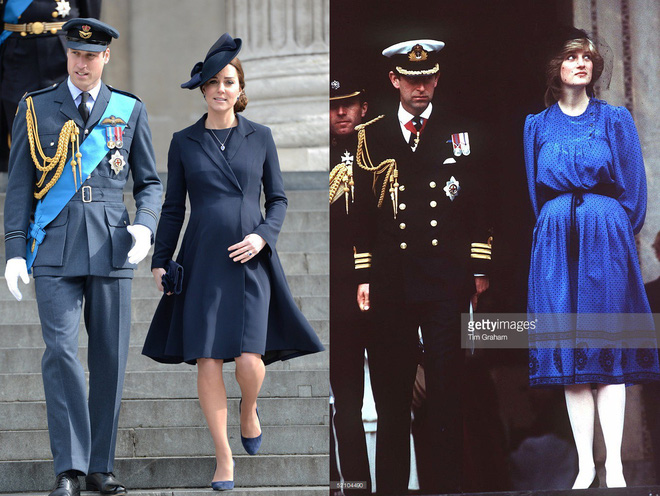 So sánh phong cách thời trang bầu bì của công nương Kate Middleton và ...