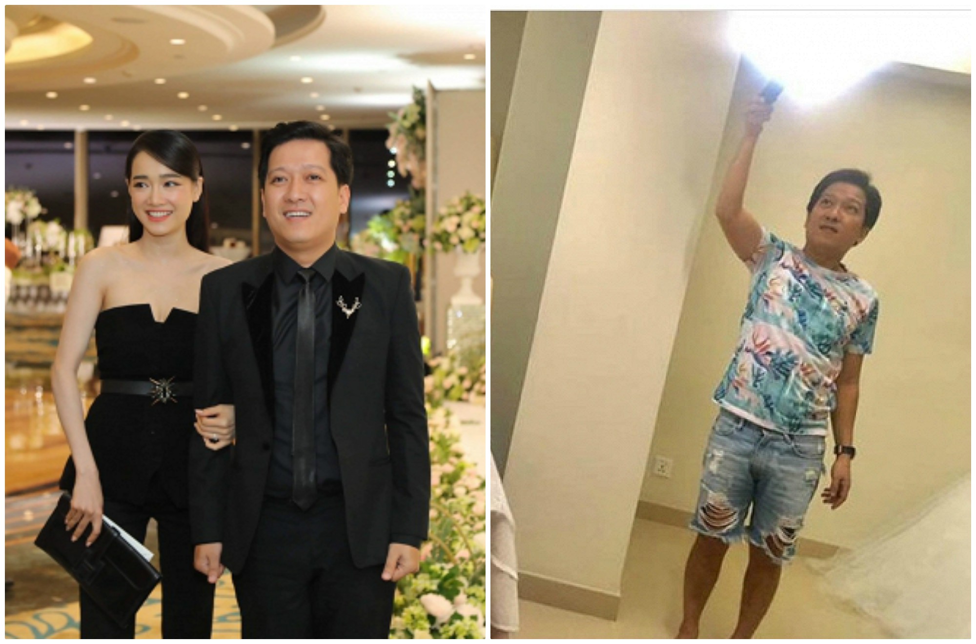 Khoảnh khắc Trường Giang bị bắt gặp như ô sin cho vợ gây bão cộng đồng mạng