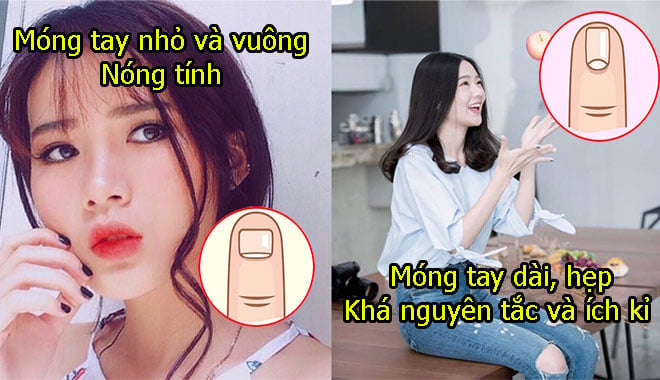 Liếc nhìn móng tay đoán tính cách và vận số con người không chệch 1 ly ...