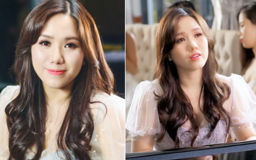 Makeup sương sương thôi cũng đủ khiến Thùy Chi xinh đẹp vô cùng