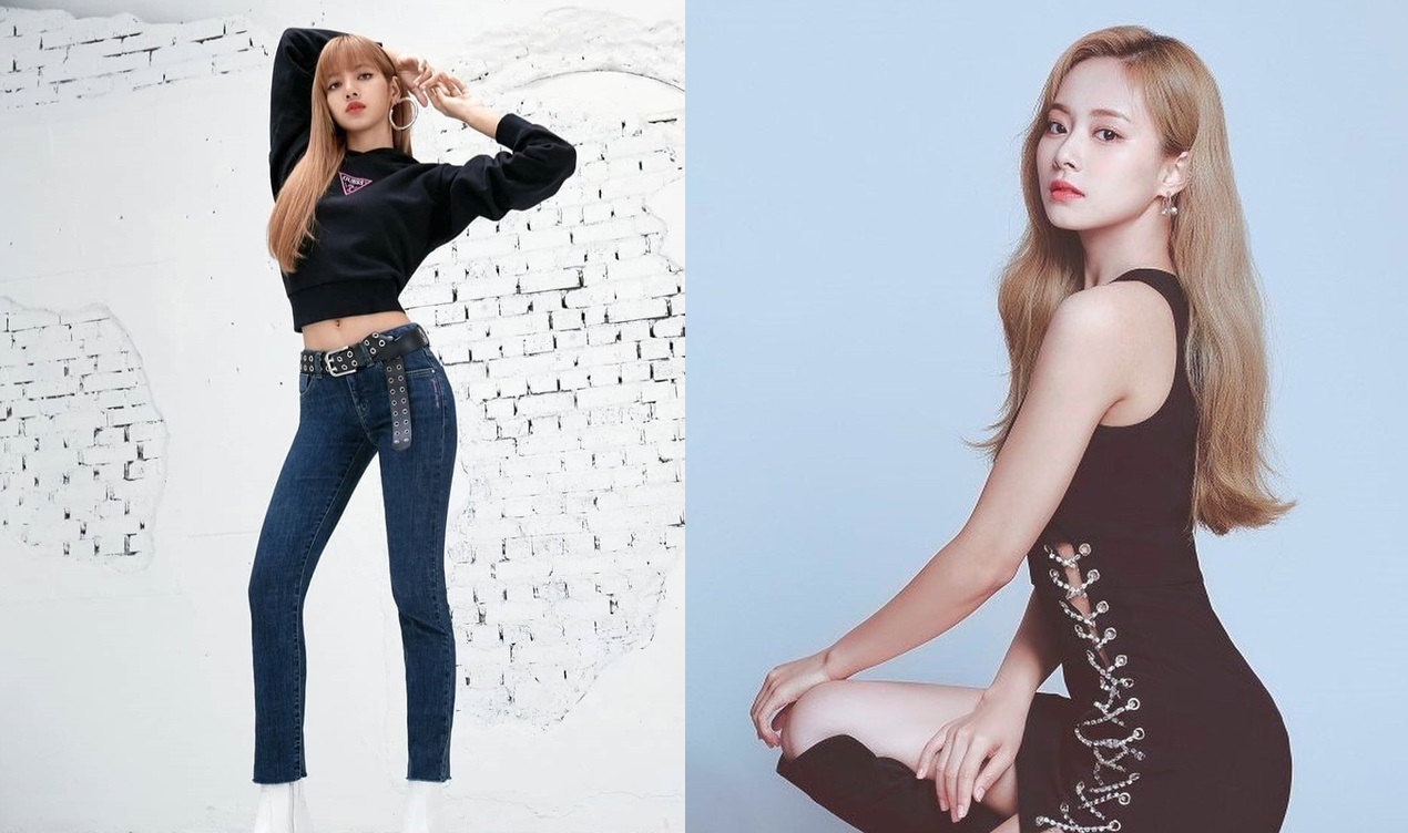 Nhờ tỷ lệ thân hình hoàn hảo, Lisa và Tzuyu mặc gì cũng thăng hạng nhan sắc