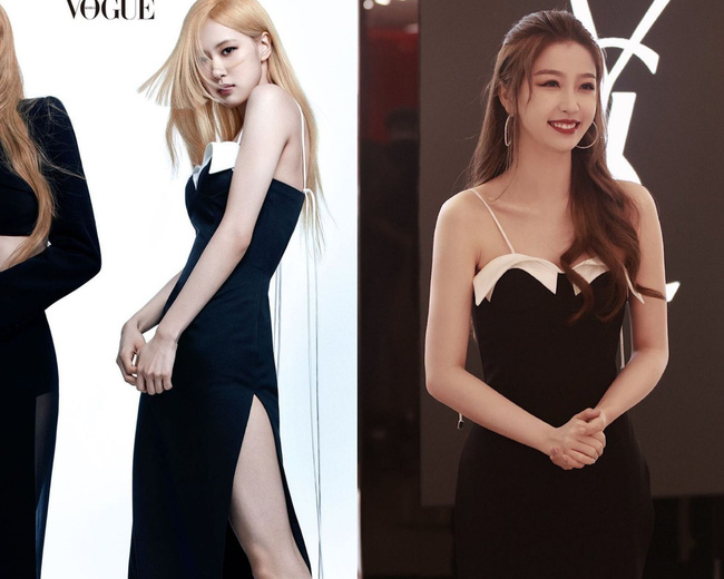 Cùng diện một thiết kế, Rosé có màn đọ sắc gay gắt với thánh lố Cbiz ...
