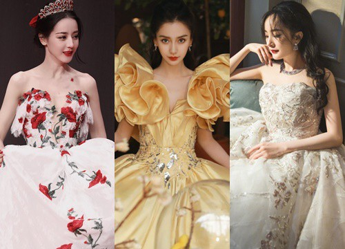 Những bộ đầm công chúa đẹp nhất thảm đỏ Cbiz: Angela Baby - Dương Mịch ...