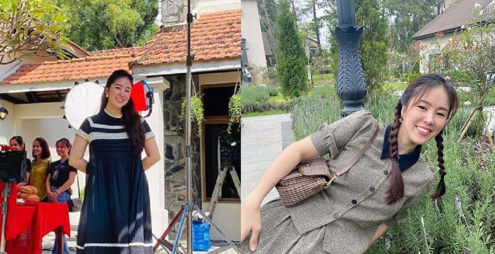 Vừa bị nghi mang bầu vì diện váy thùng thình, Lê Phương lập tức update giao diện mới hack dáng ...