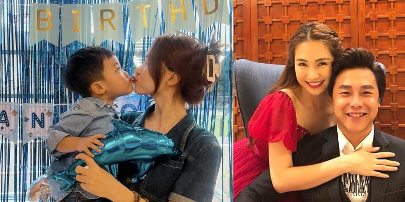 Hòa Minzy khoe loạt ảnh chúc mừng sinh nhật con trai, bạn trai cũ lại im hơi lặng tiếng