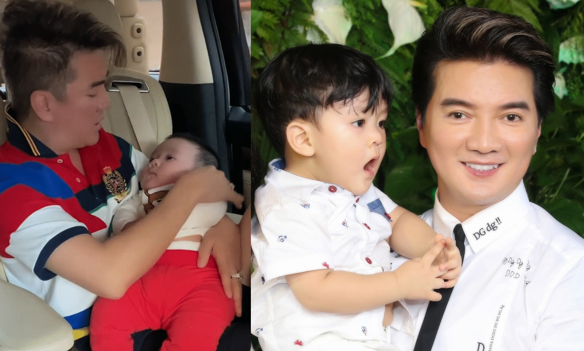 Đàm Vĩnh Hưng trổ tài hát ru con trai ngủ nhưng phản ứng của quý tử ...