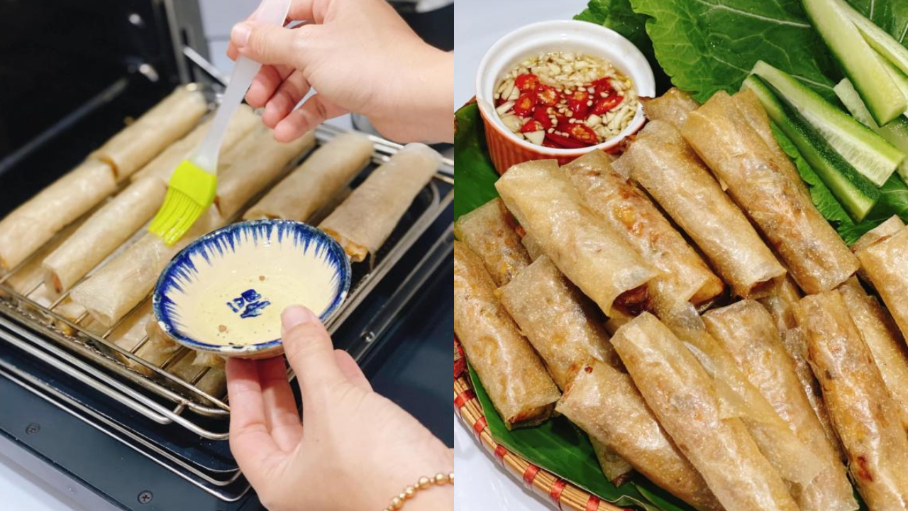 Rán nem đừng vội bỏ vào chảo dầu, làm thêm 1 bước để nem giòn rụm ...