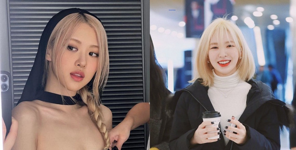 Mỹ nam mỹ nữ Kpop đẹp như tiên tử với tóc bạch kim: Rosé (BLACKPINK ...