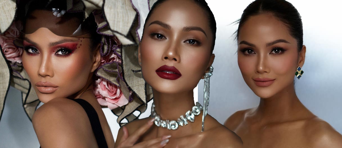 H'Hen Niê có thể cân đẹp mọi layout make up, màu son khó nhằn cũng ...