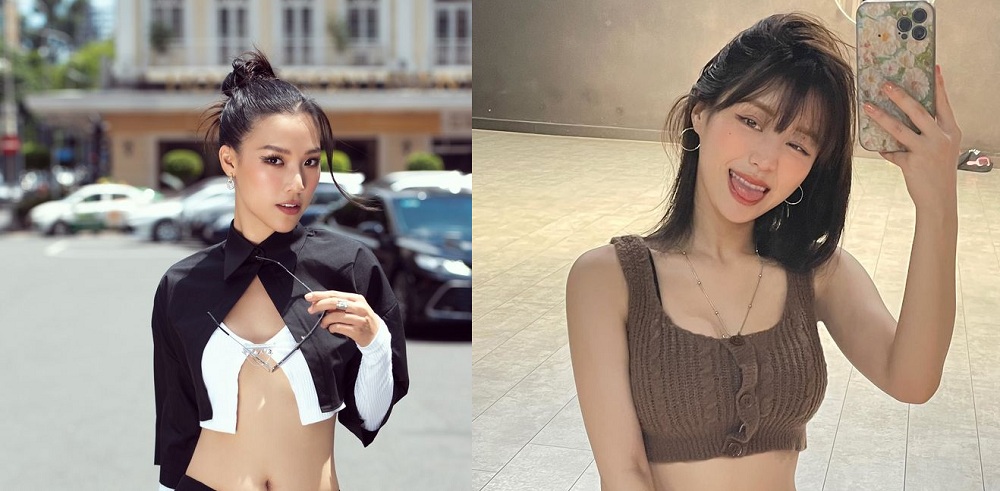 Chị em Vbiz gia nhập đường đua khoe eo thon cuối năm: Hoàng Oanh đỉnh của chóp