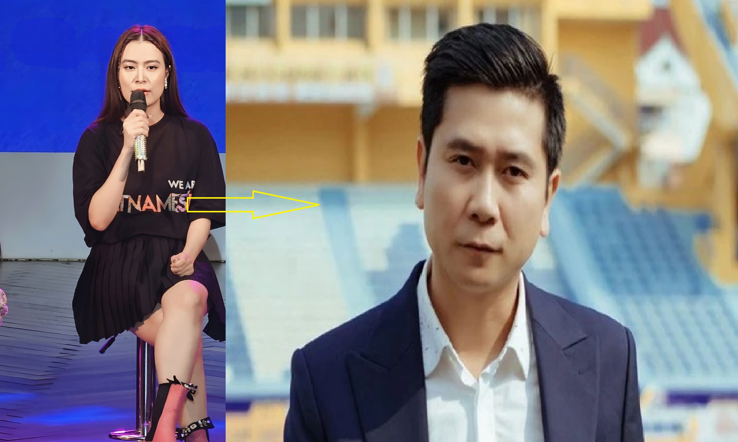 Khi được hỏi về Hồ Hoài Anh ngay trong buổi họp báo, Hoàng Thùy Linh đã ...