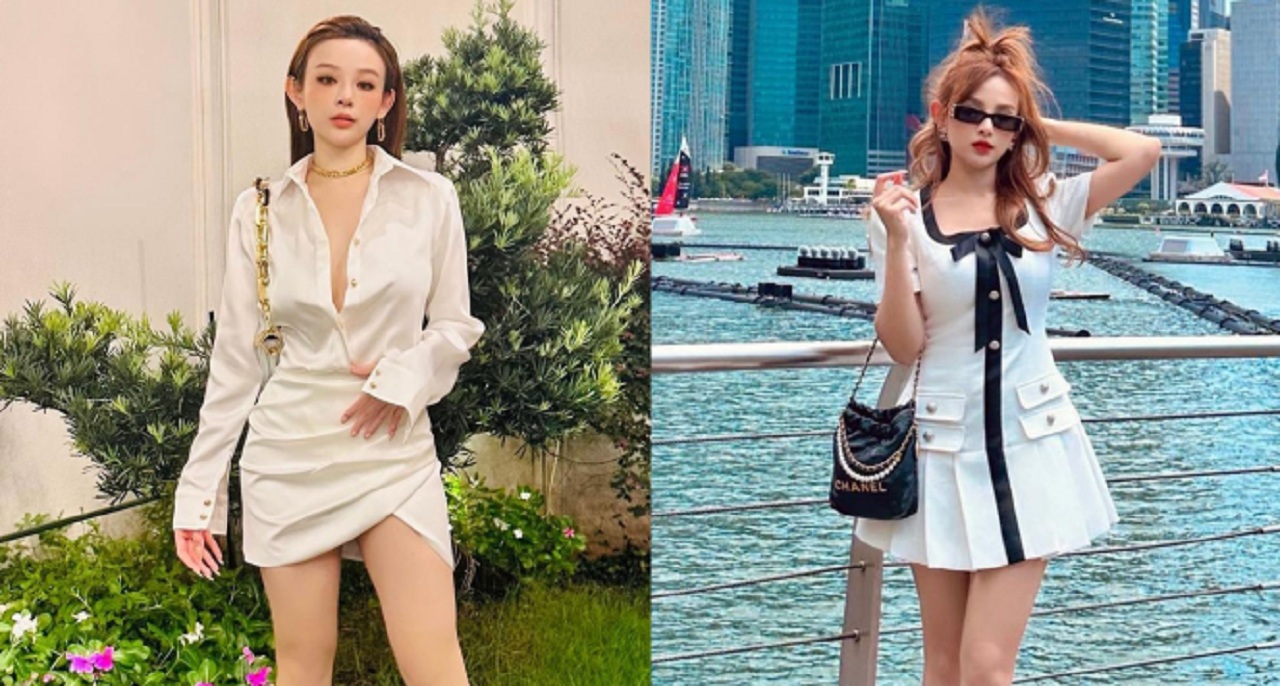 Huyền Baby chỉ cao 1m57 nhưng luôn có loạt mẹo hack dáng kéo chân dài ...