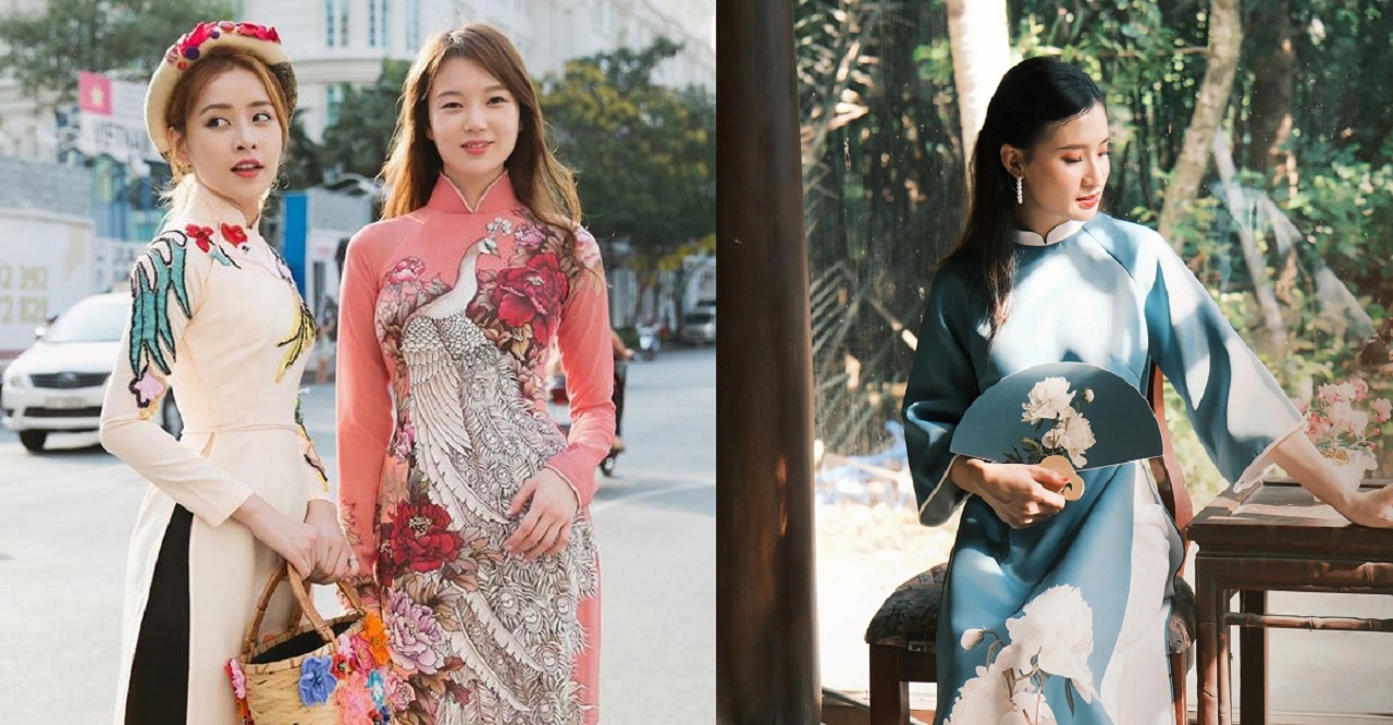 3 mẹo giúp nàng thấp bé nhẹ cân chọn áo dài chuẩn đẹp, tạo hiệu ứng ...