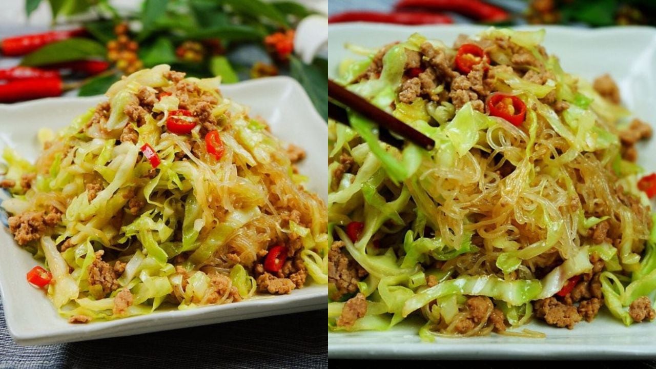 Loại rau quen thuộc mùa đông, giá rẻ như cho nhưng xào cùng miến lại ngon không tưởng, ăn bữa ...