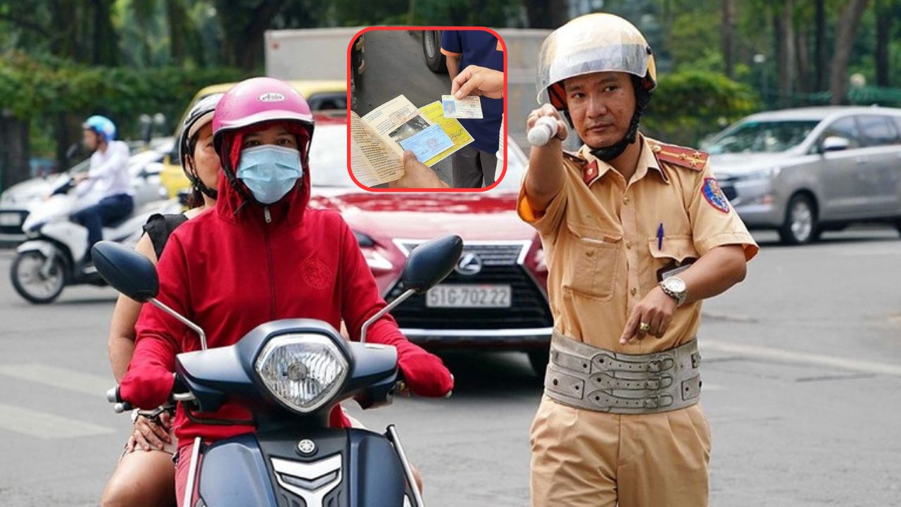Cảnh sát giao thông có được tạm giữ Căn cước công dân của người dân không?