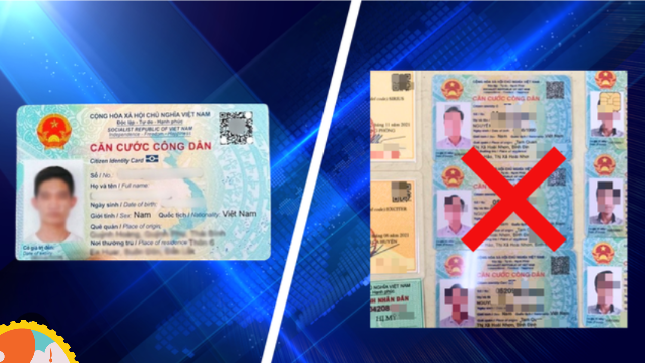 Cách phân biệt CCCD thật và giả để tránh lừa đảo mất tiền: Cứ nhìn vào ...