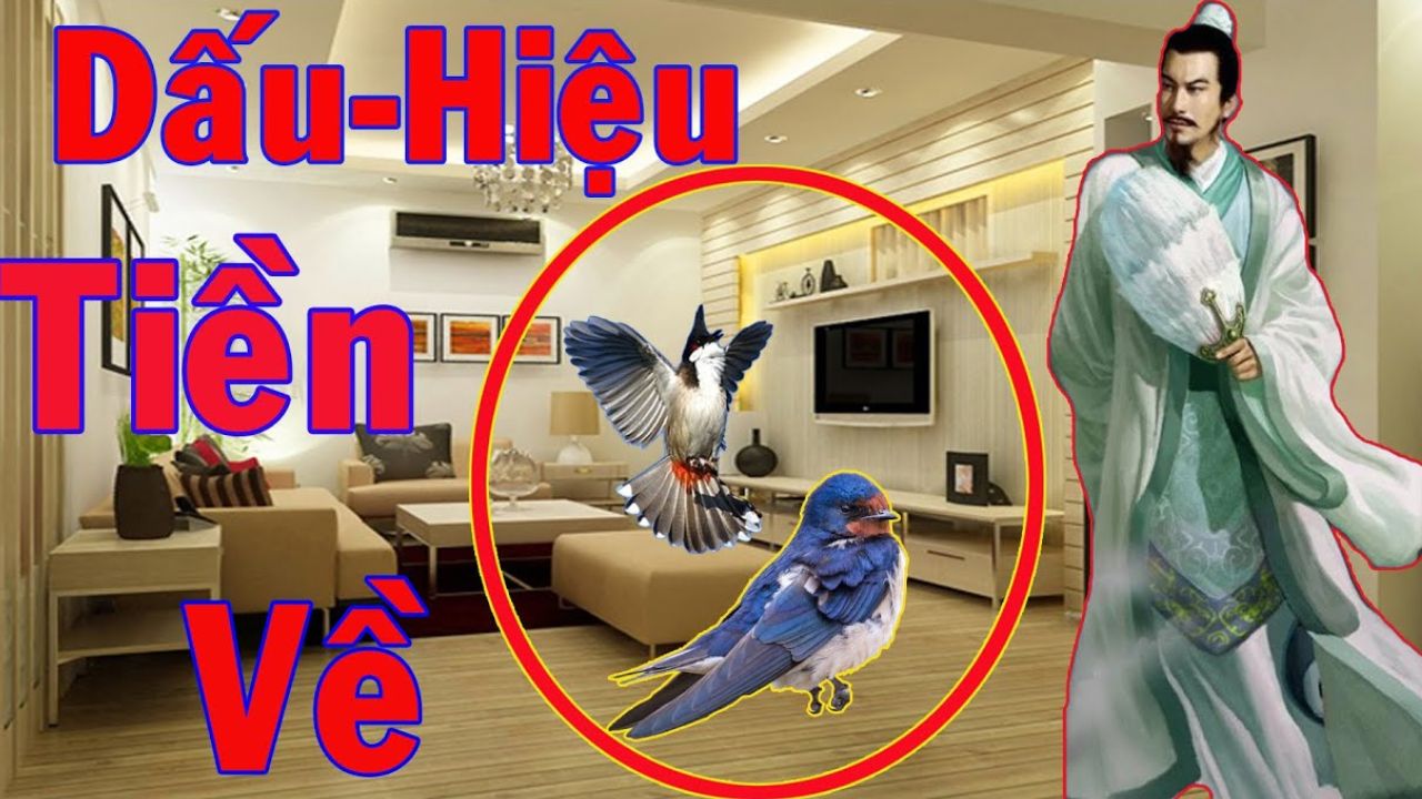 Các cụ bảo: 2 con chim bay vào cửa, không giàu sang cũng phú quý, là 2 ...