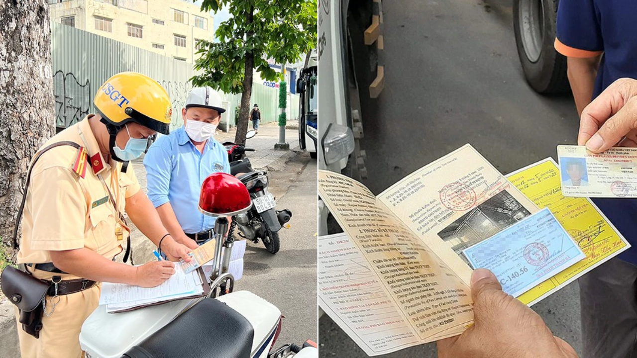 Đi xe không chính chủ cần mang loại giấy tờ này để không bị cảnh sát ...