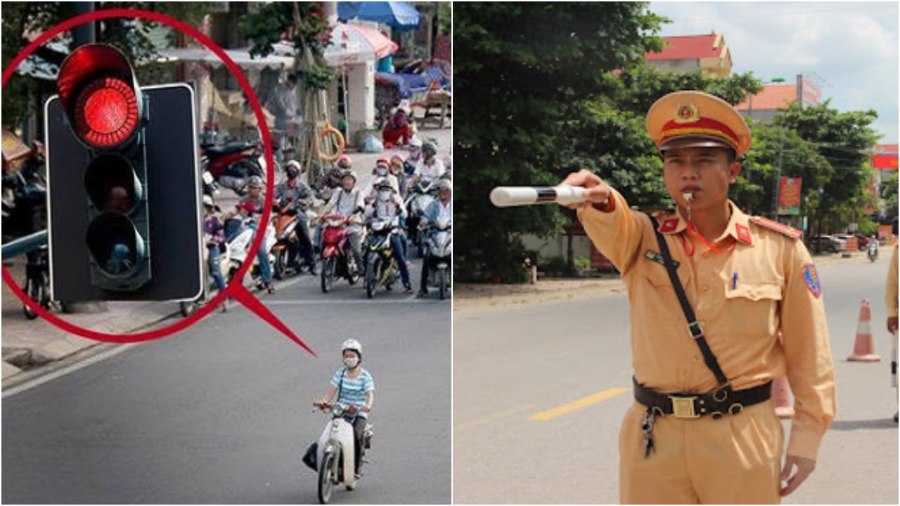 Kể từ nay trở đi: Người dân vượt đèn đỏ trong tình huống này không bị ...