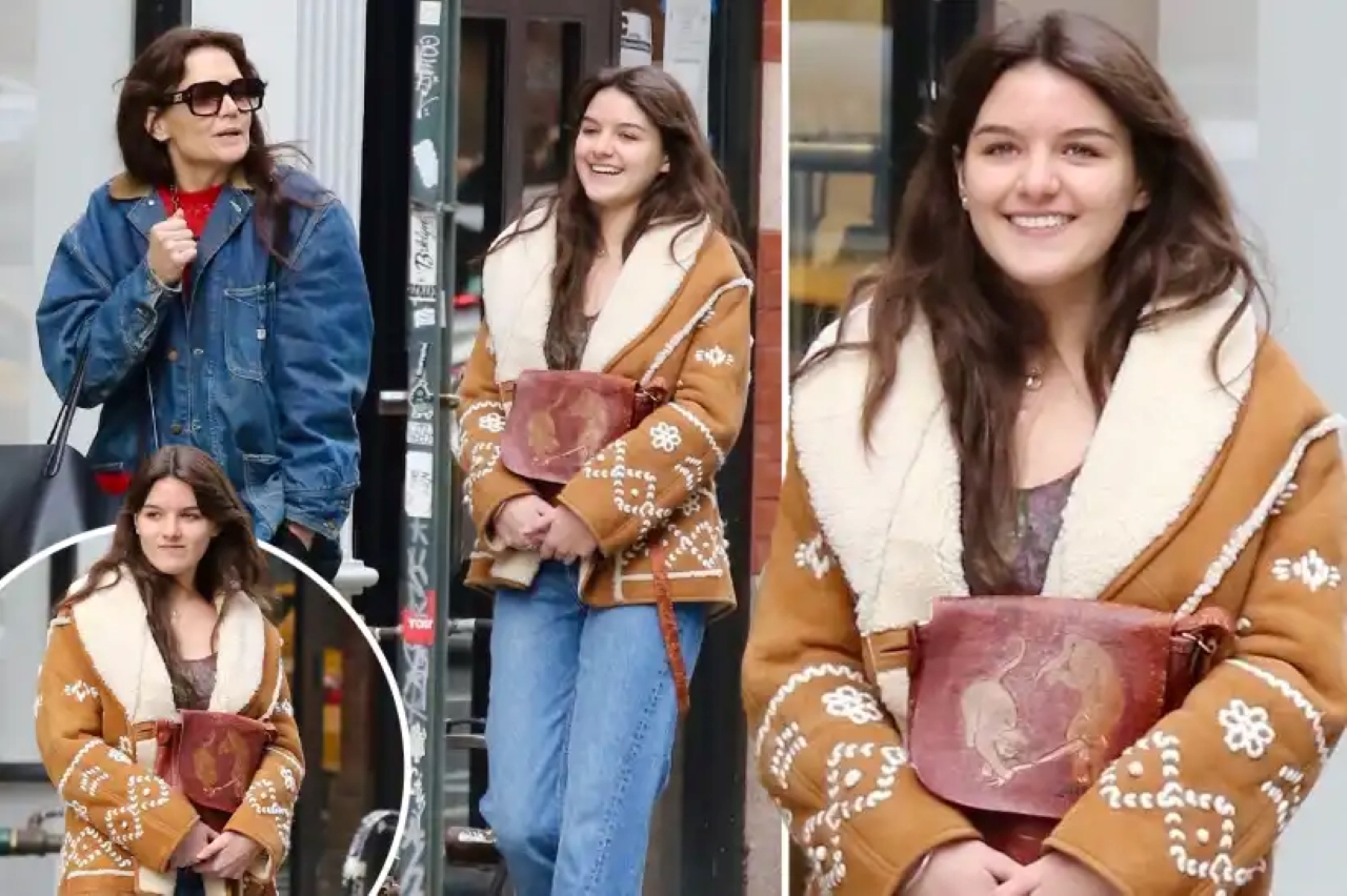 Thời trang tuổi 18 của Suri Cruise, vẫn phong cách giản dị quần jeans ...