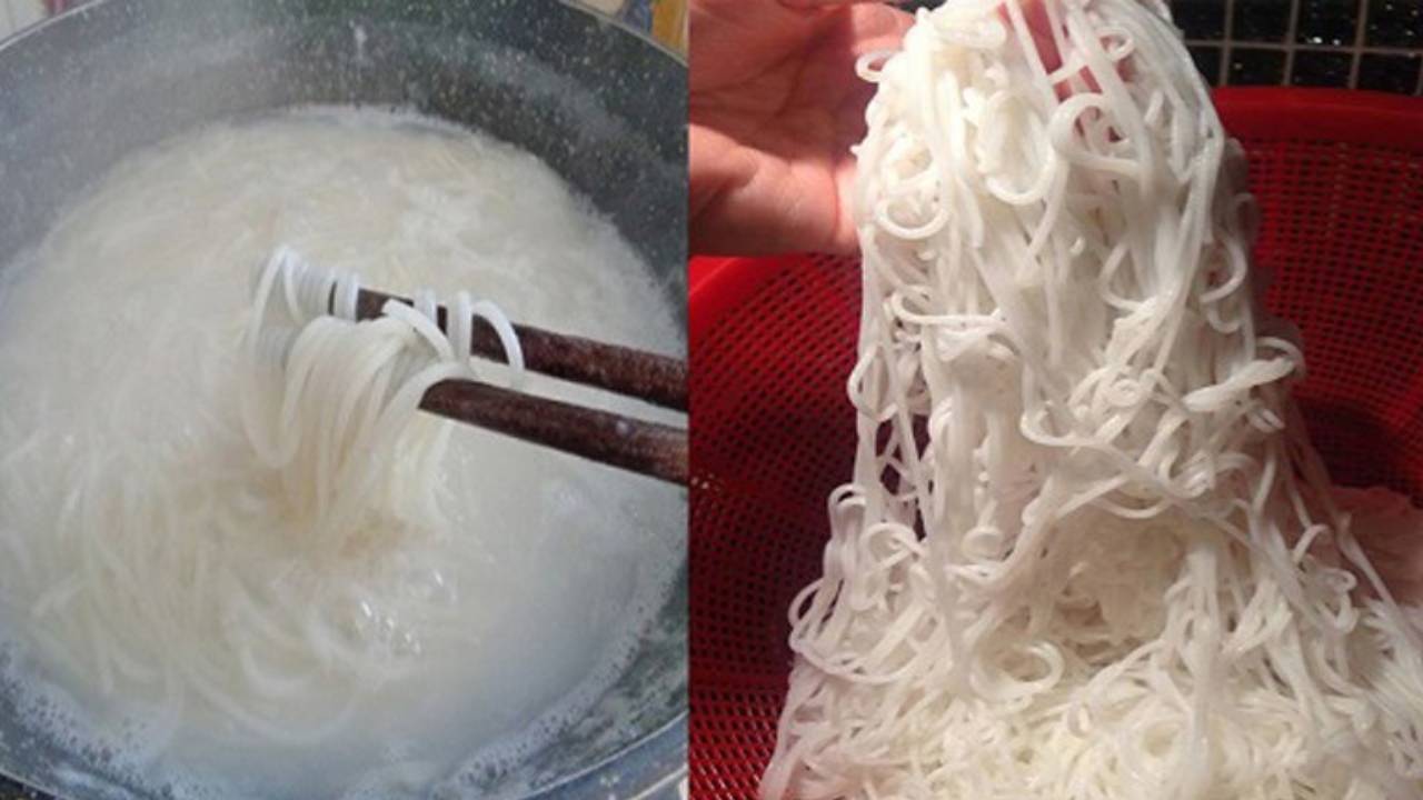 Bún mua về nhanh chua: Làm theo cách này bảo quản bún qua đêm thoải mái ...