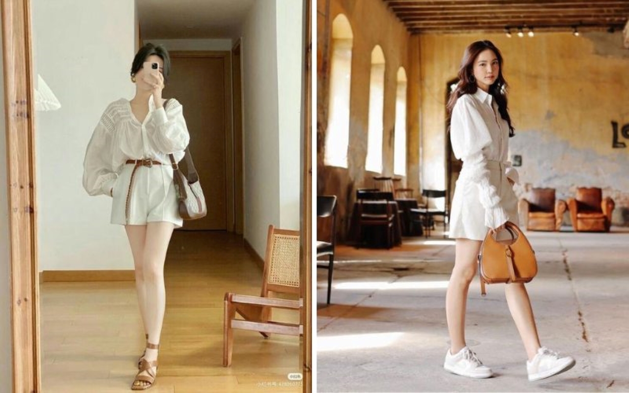 Các kiểu quần short đẹp và thanh lịch cho chị em U40