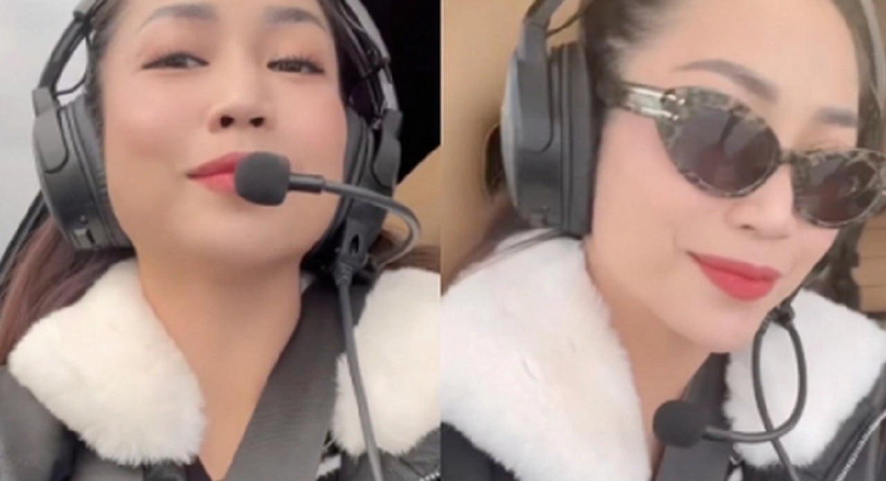 Ốc Thanh Vân lên tiếng về tin đồn tự lái máy bay ở Úc