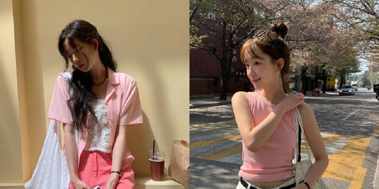 Blogger Hàn Quốc gợi ý loạt công thức diện đồ màu hồng sang chảnh mà ...