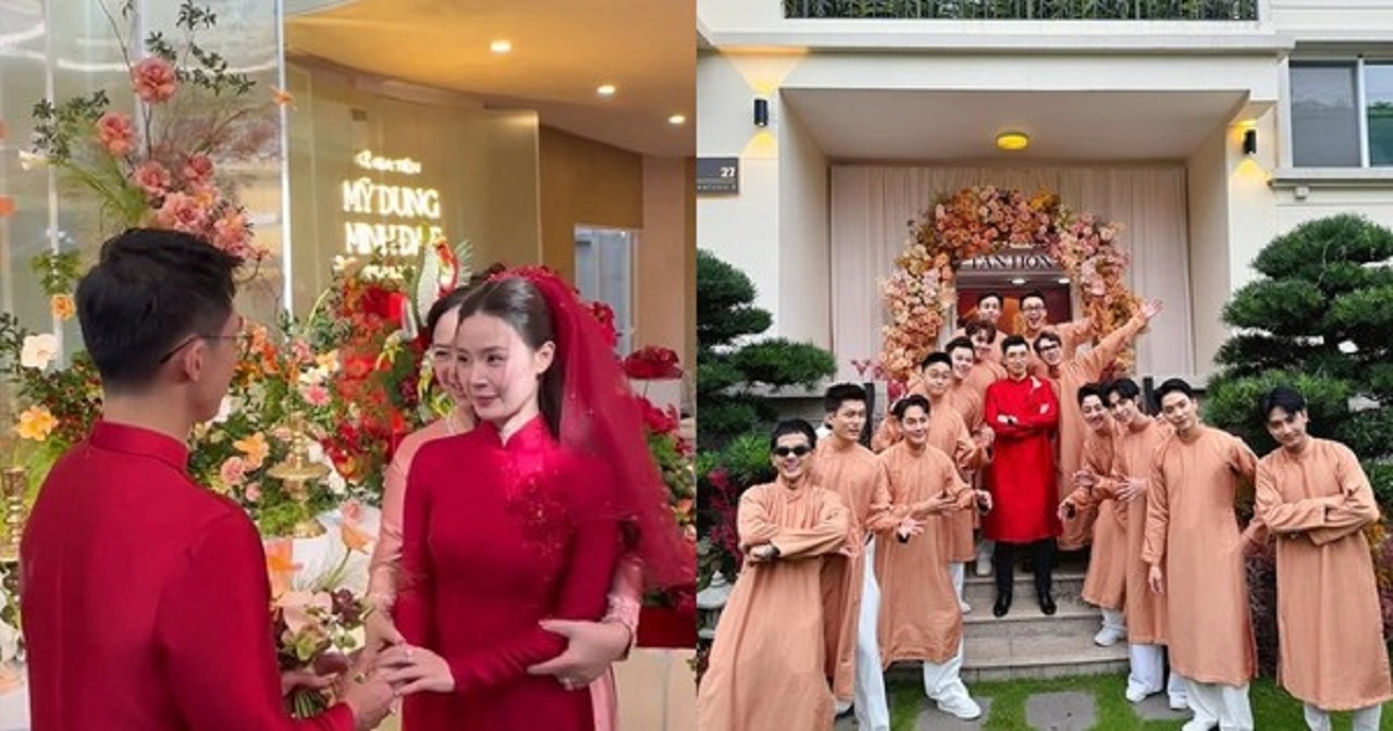 Midu gây choáng khi chi hàng 100 triệu tặng quà cho 28 phụ dâu phụ rể ...