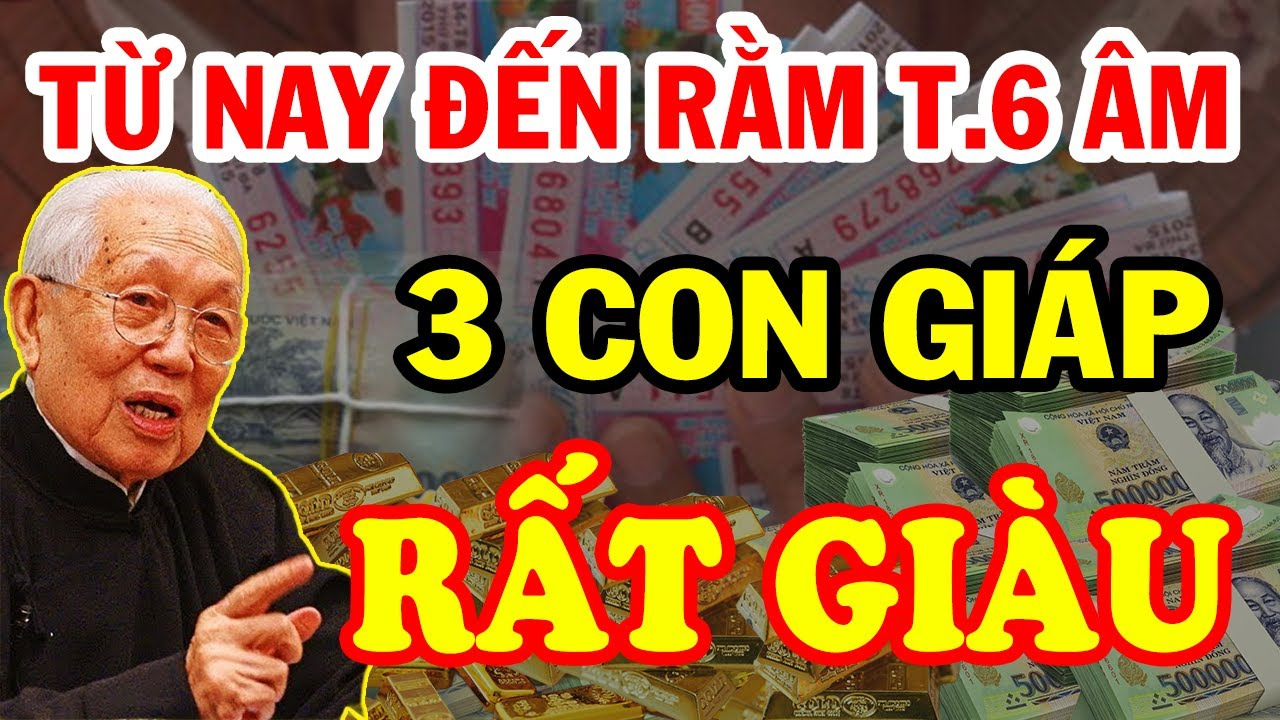 5 ngày nữa tới Rằm tháng 6: 3 tuổi được Thần Tài sủng ái, thu nhập tăng ...